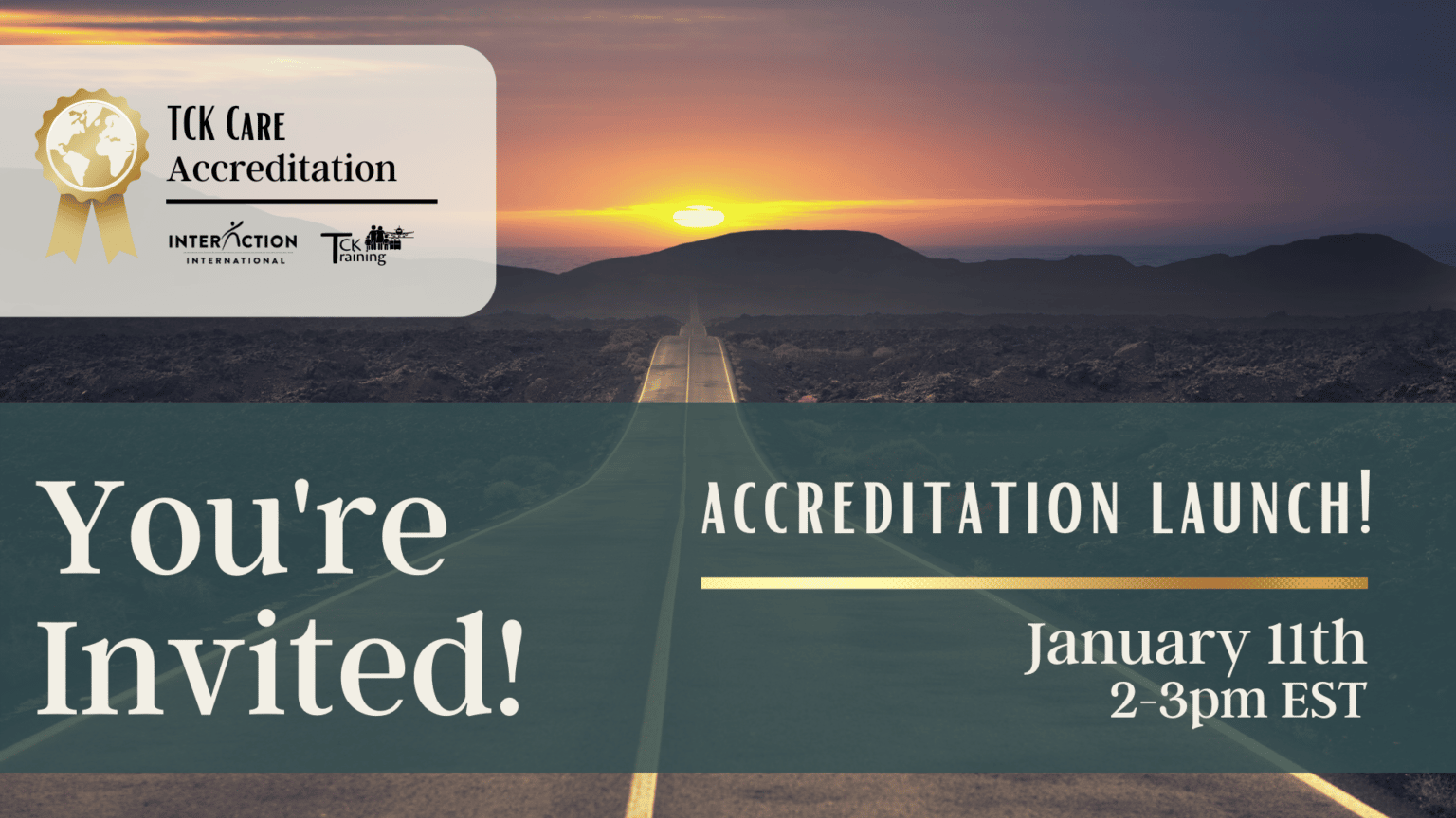 TCK Care Accreditation Launch - Interaction International